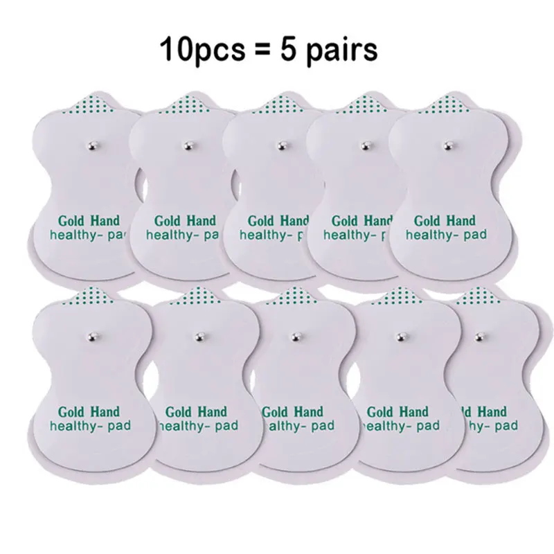 2/10Pcs Electrode Pads Reusable Massage Patch For Tens Acupuncture ...