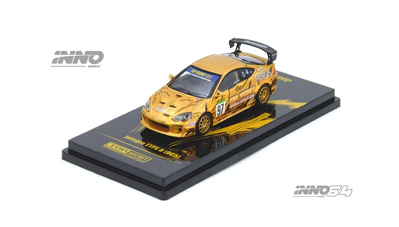 (Pre-Order) 1:64 INTEGRA Type R (DC5) TOP SECRET Thailand Gold Diecast ...