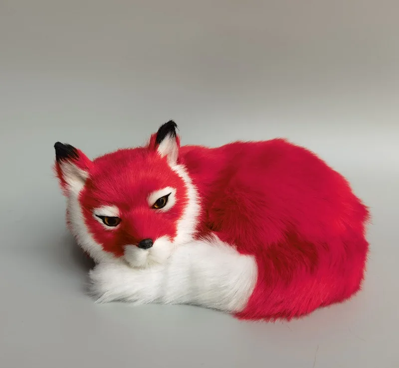 Red Black And White Fox