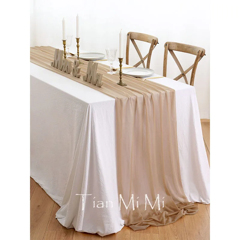 Graceful-Table-Runner-Luxury-Sheer-for-Wedding-Rustic-Princess-Party ...