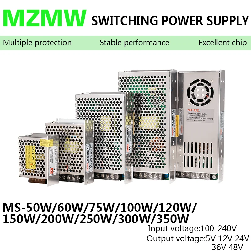 MS-Series-Switching-Power-Supply-50W-350W-110-220V-AC-DC-5V-12V-24V-36V ...