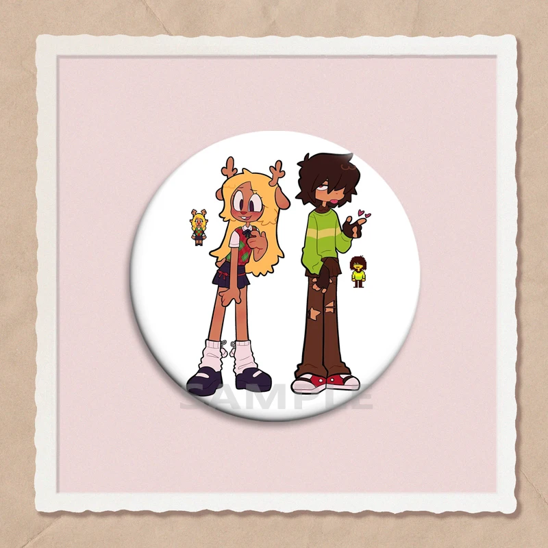 Брошь Deltarune | AliExpress