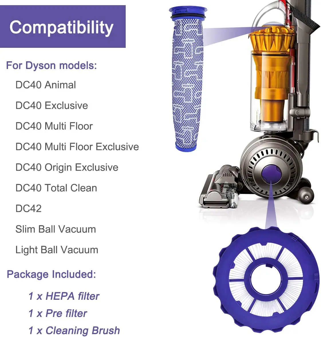Dyson Dc40 Multi Floor Upright Vacuum
