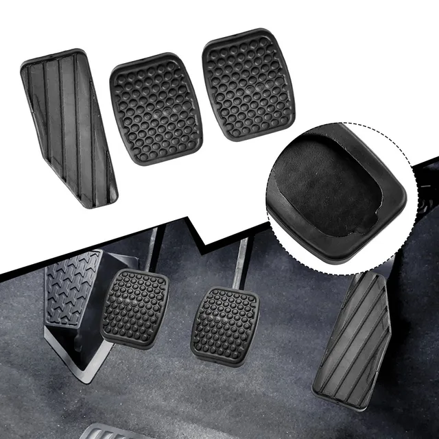 3PCS Car Accelerator Clutch Brake Pedal Rubber Pad Pedal Cover For Suzuki Swift Easy Installation Direct Replacement Accessory AliExpress