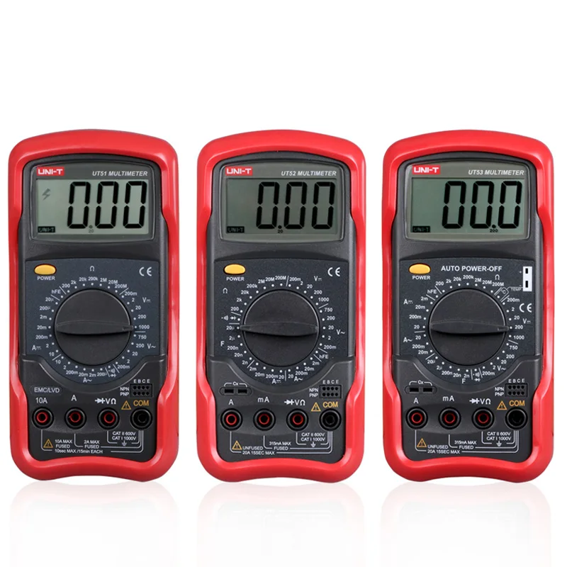 Uni-t Digital Multimeter Ut89x Current 1000v Voltmeter True Rms 20a ...