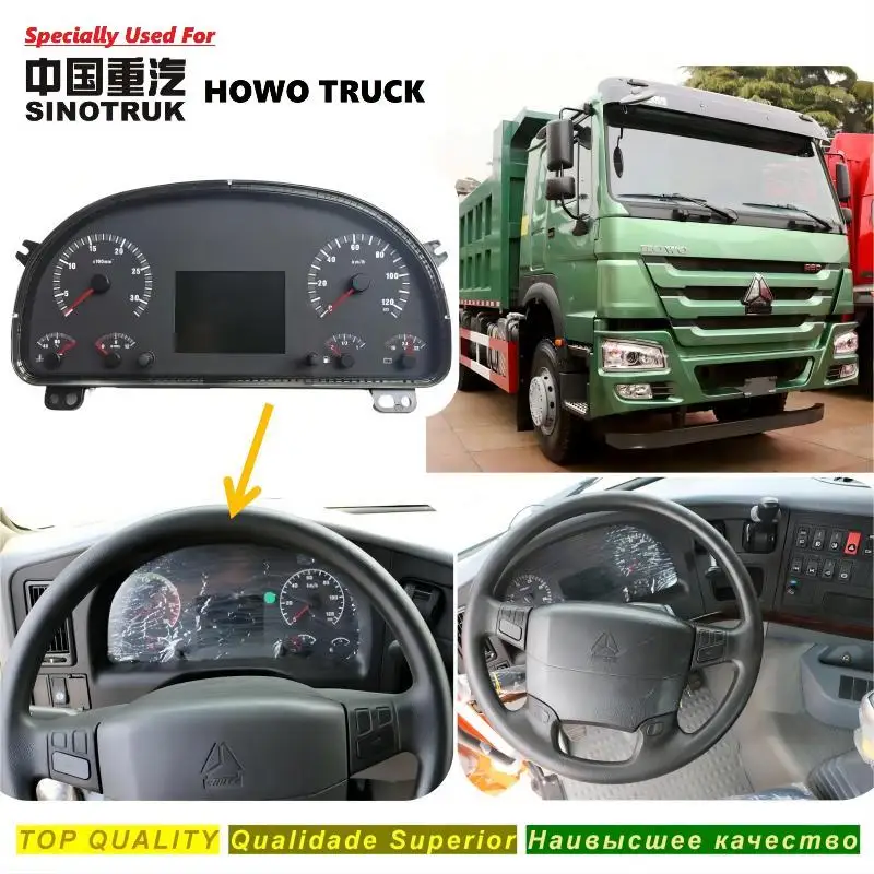 Original-Quality-Sinotruk-Howo-Truck-Cabin-Interior-Part-Dashboard ...