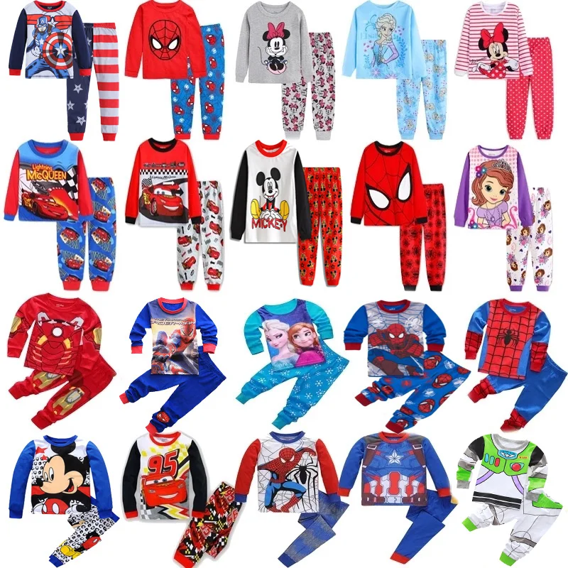 Conjuntos de ropa de dormir para niños, Pijamas de araña para niños ...