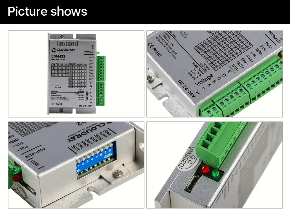 Cloudray 5DM422 Stepper Motor Driver Nema 17 5-Phase For Laser Cutting Machine - HFG 3D