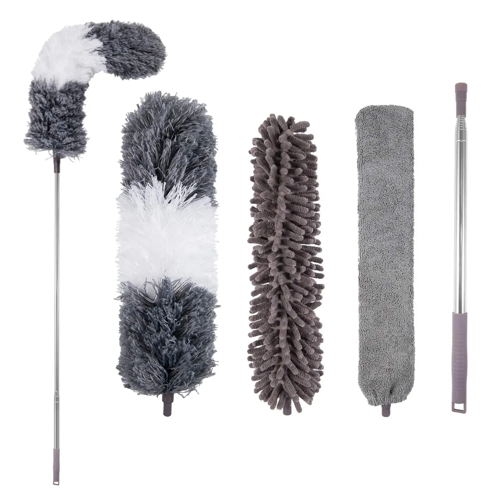 Telescopic Washable Duster Long Extendable 250 cm Multifunctional ...