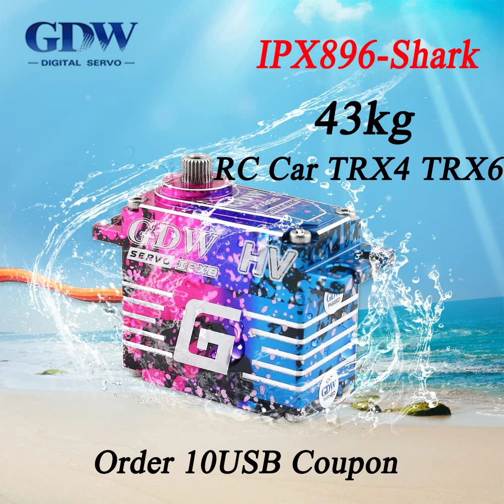 Gdw Ipx896 Shark Crawler Buggy Off-road 43kg High Torque Waterproof ...