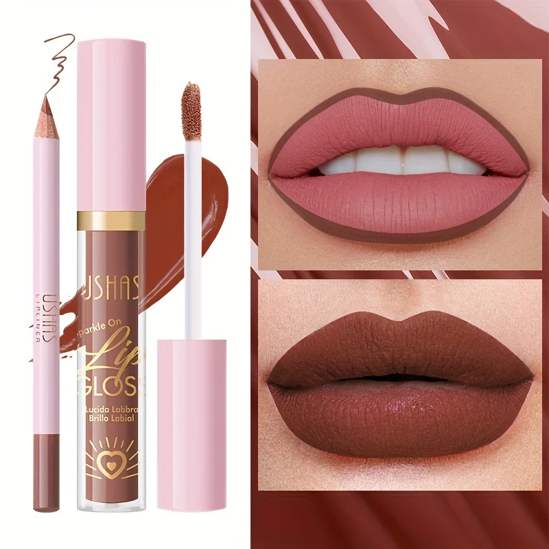Labial Amuse: The Ultimate Guide to USHAS 6-Color Lip Gloss & Liner Set ...
