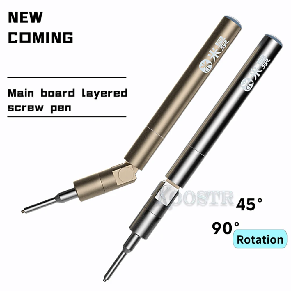 Mijing-Magnetic-Screw-Pen-360-Rotation-Foldable-Adjustable-Angle-For ...