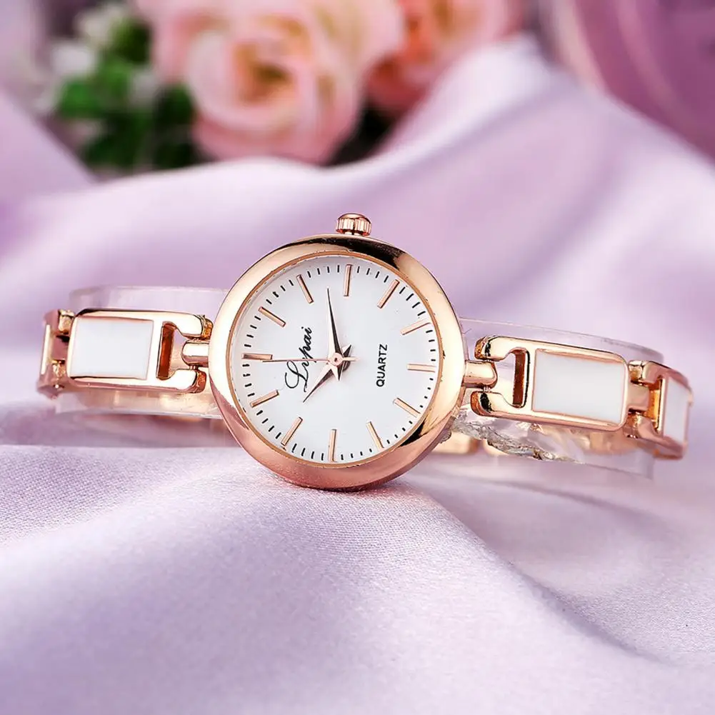 Simple-Women-Wrist-Watch-Lightweight-Women-Bracelet-Watch-Alloy-Ladies ...