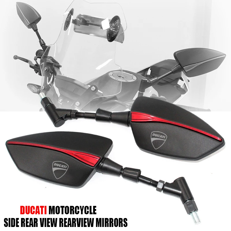 For-Ducati-Monster-696-795-796-797-821-937-S2R-800-Motorcycle-Side-Rear ...