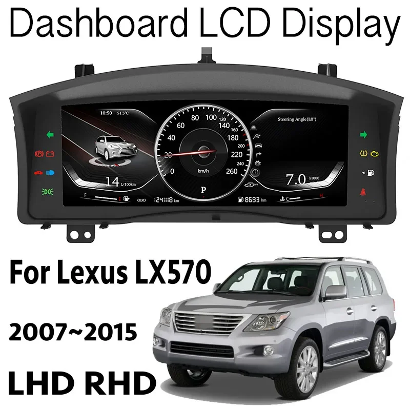 Auto-Accessories-12-3-LCD-Instrument-Dash-Panel-Board-Meter-Screen-for ...