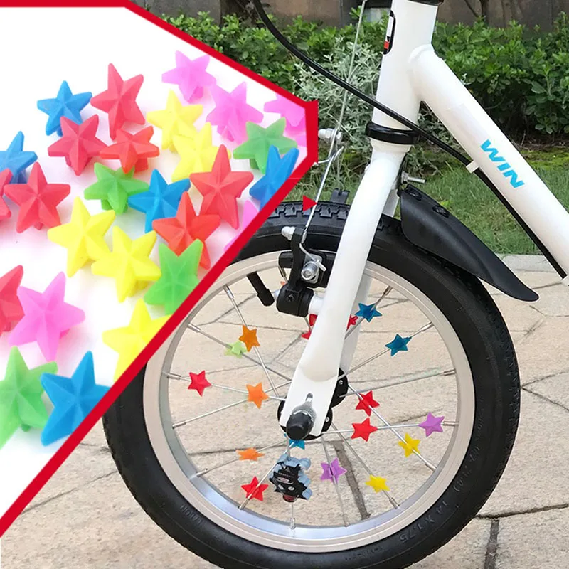 36PCS-Multi-Color-Plastic-Bicycle-Wheel-Spoke-Beads-Children-Clips ...