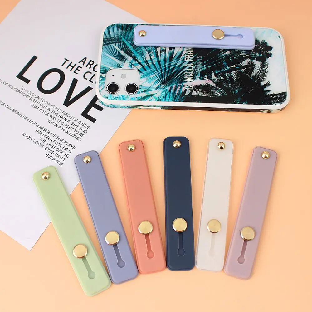 Color Silicone Phone Grip Smartphone Support Phone Desktop Bracket ...
