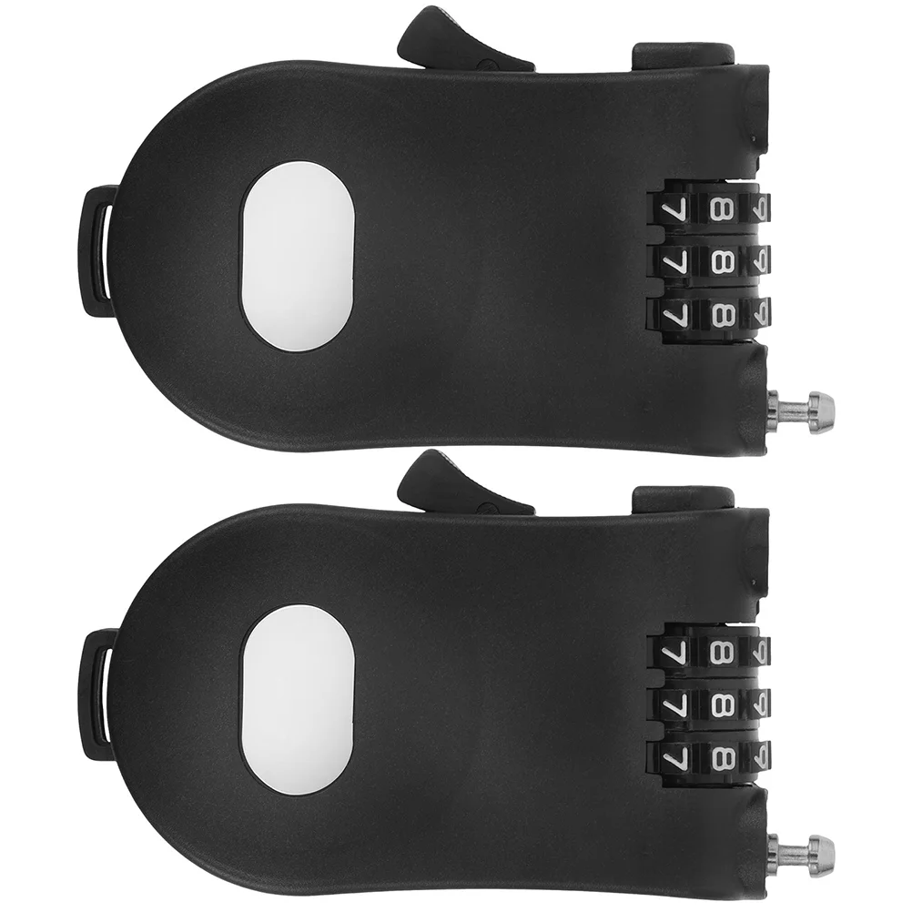 2Pcs-Snowboard-Lock-Anti-theft-Lock-Plastic-Ski-Board-Safety-Lock ...