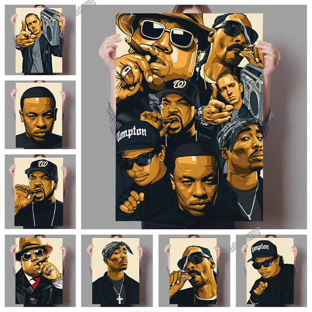 West Coast Rappers Poster