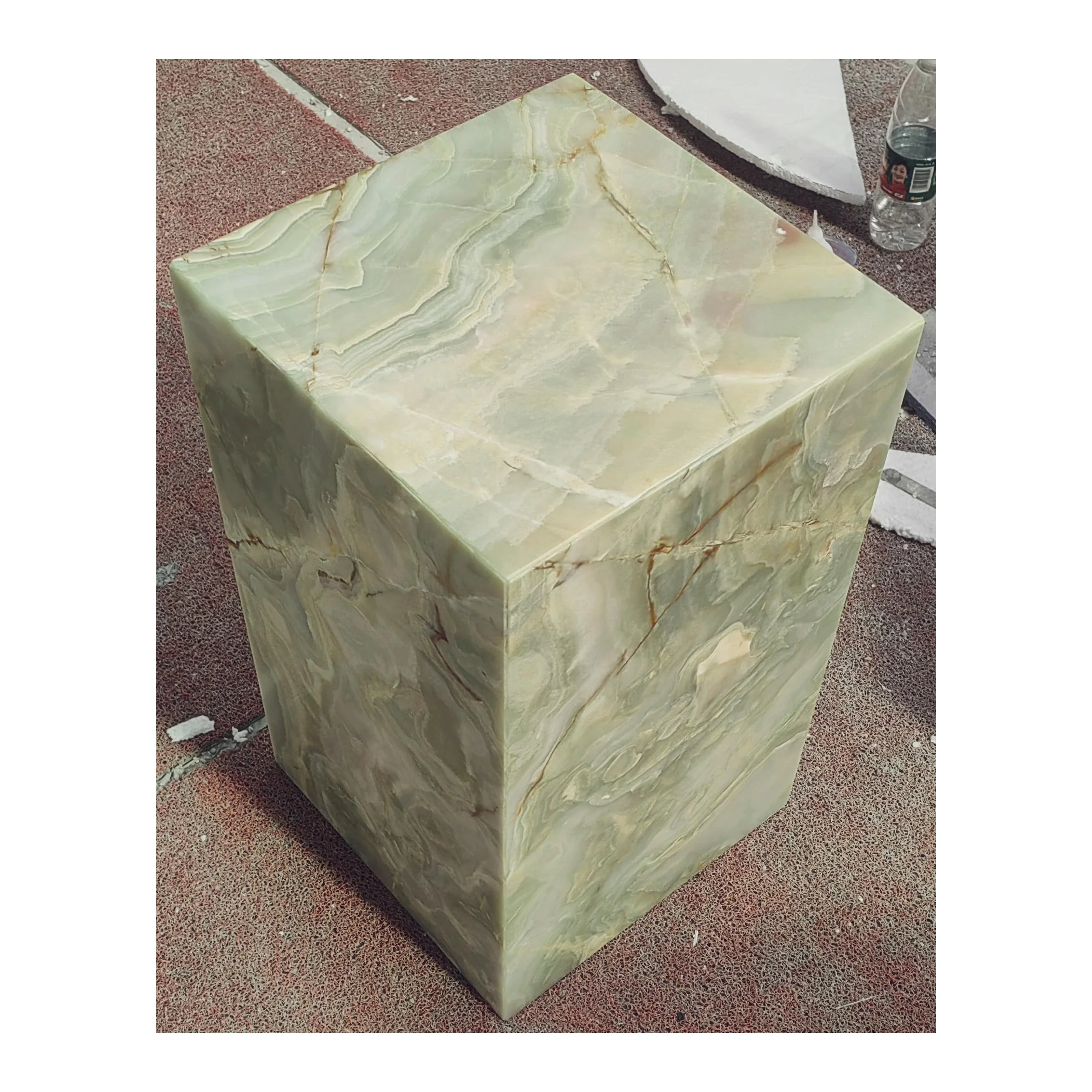 Modern-Living-Room-Furniture-Wholesale-Customized-Green-Onyx-Rectangular-Stone-Side-Table-Luxury ...