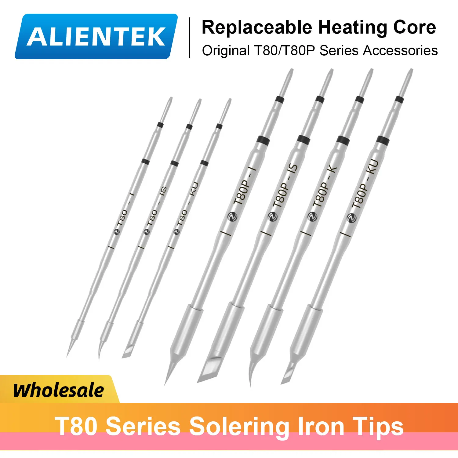 ALIENTEK-T80-T80P-Original-Press-on-Tip-for-Soldering-Iron-Station-C210 ...