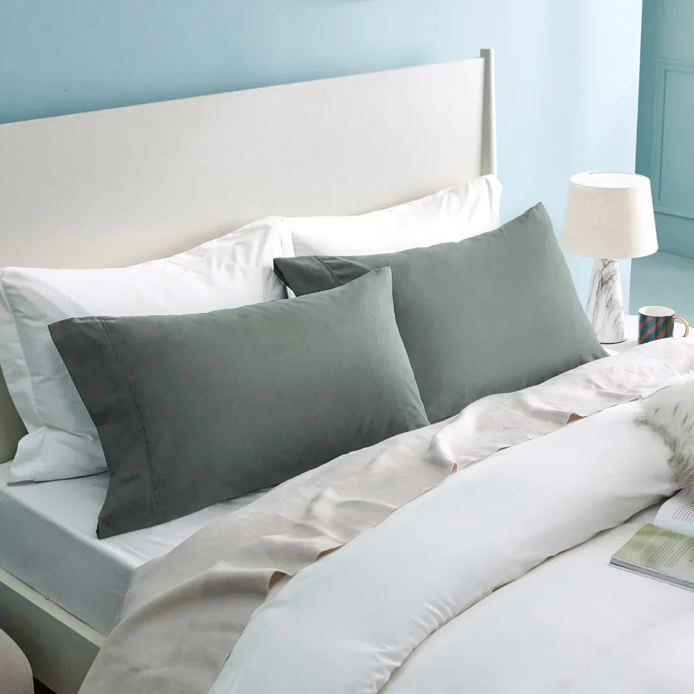 2pcs/set 51*66cm/51*101cm Rectangle Polyester Fabric Pillow Cases For ...
