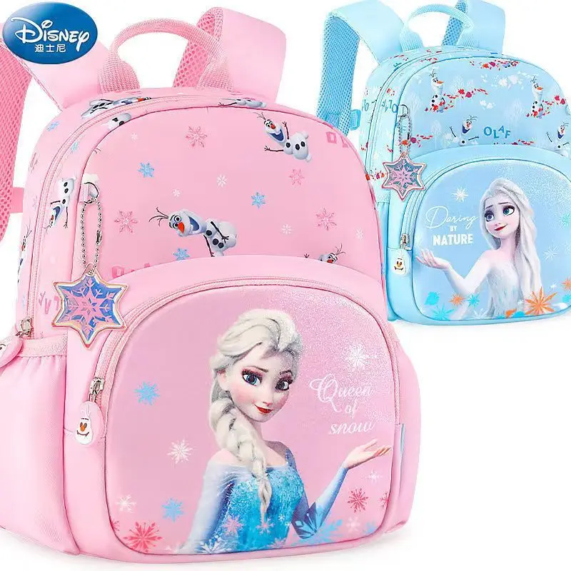 Disney-Cartoon-Schoolbag-Frozen-Elsa-Anna-Girls-Cute-Primary-School-Bag ...