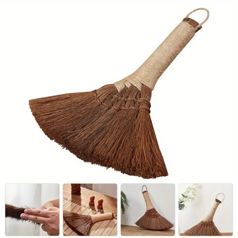 1 PC Small Broom Bamboo Hand Palm Heavy Duty Brooms Cleaning Accessory ...