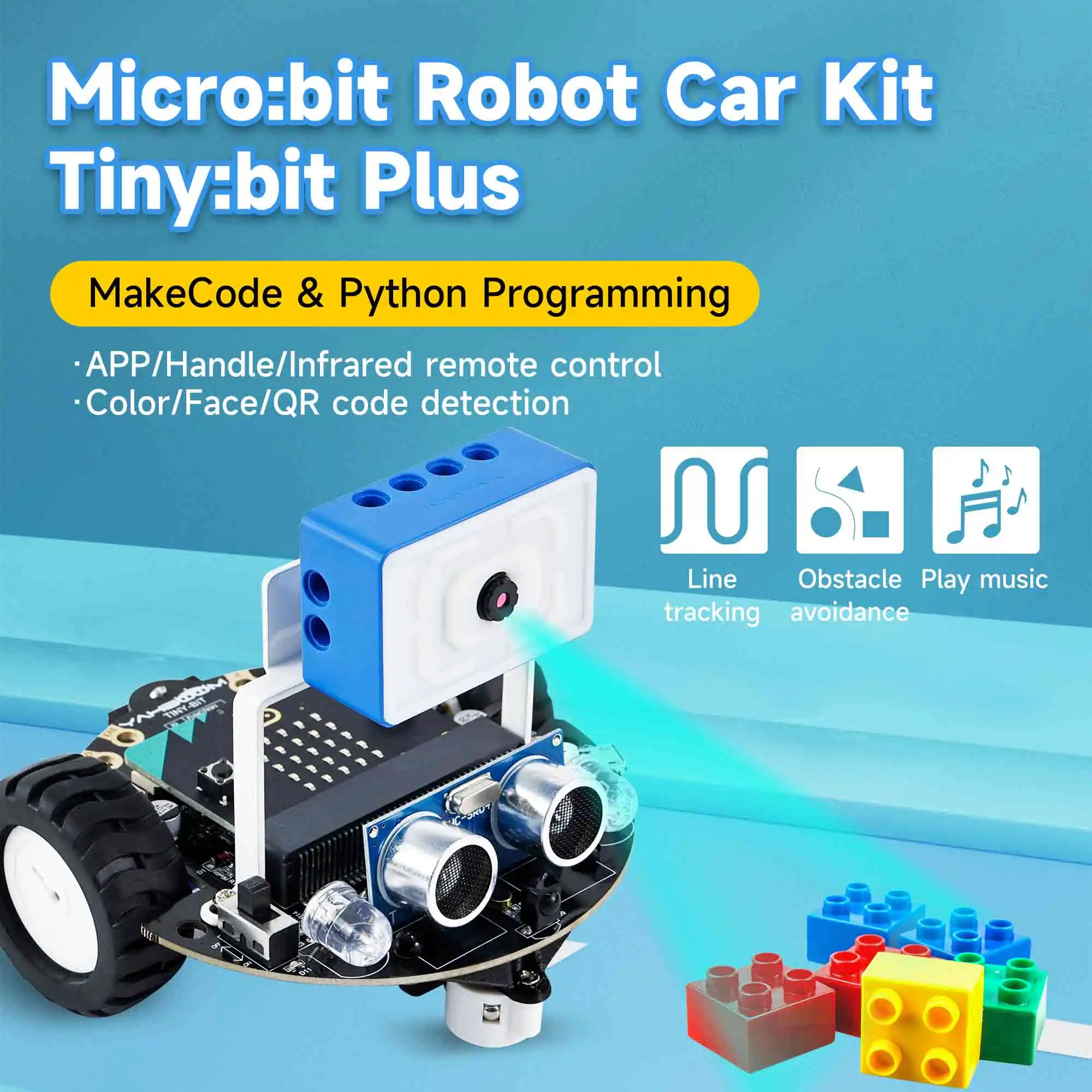 Microbit-Smart-Robot-Car-Video-Remote-Control-with-WiFi-Image-Module-for-Kids-Programming ...