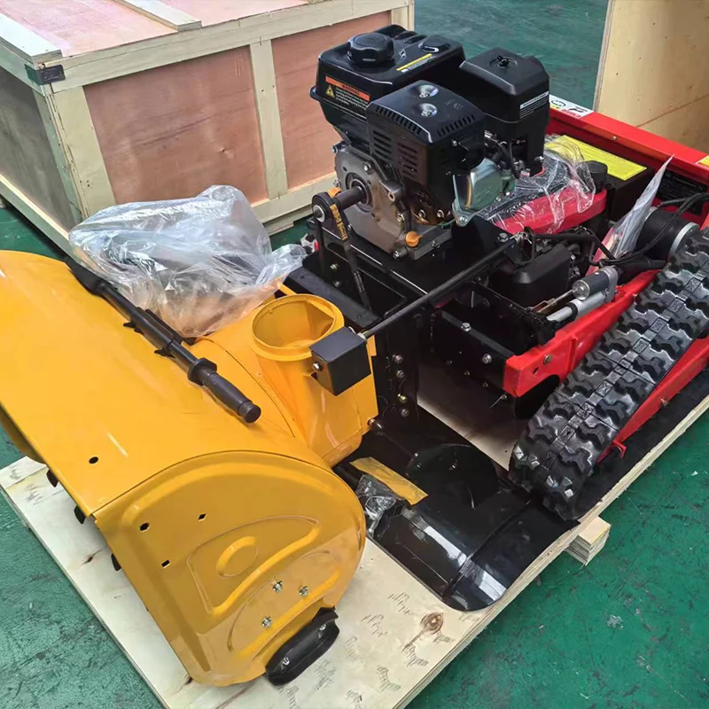 Multifunctional-Mini-Remote-Control-Robot-Lawn-Mower-with-Snow-Plow ...