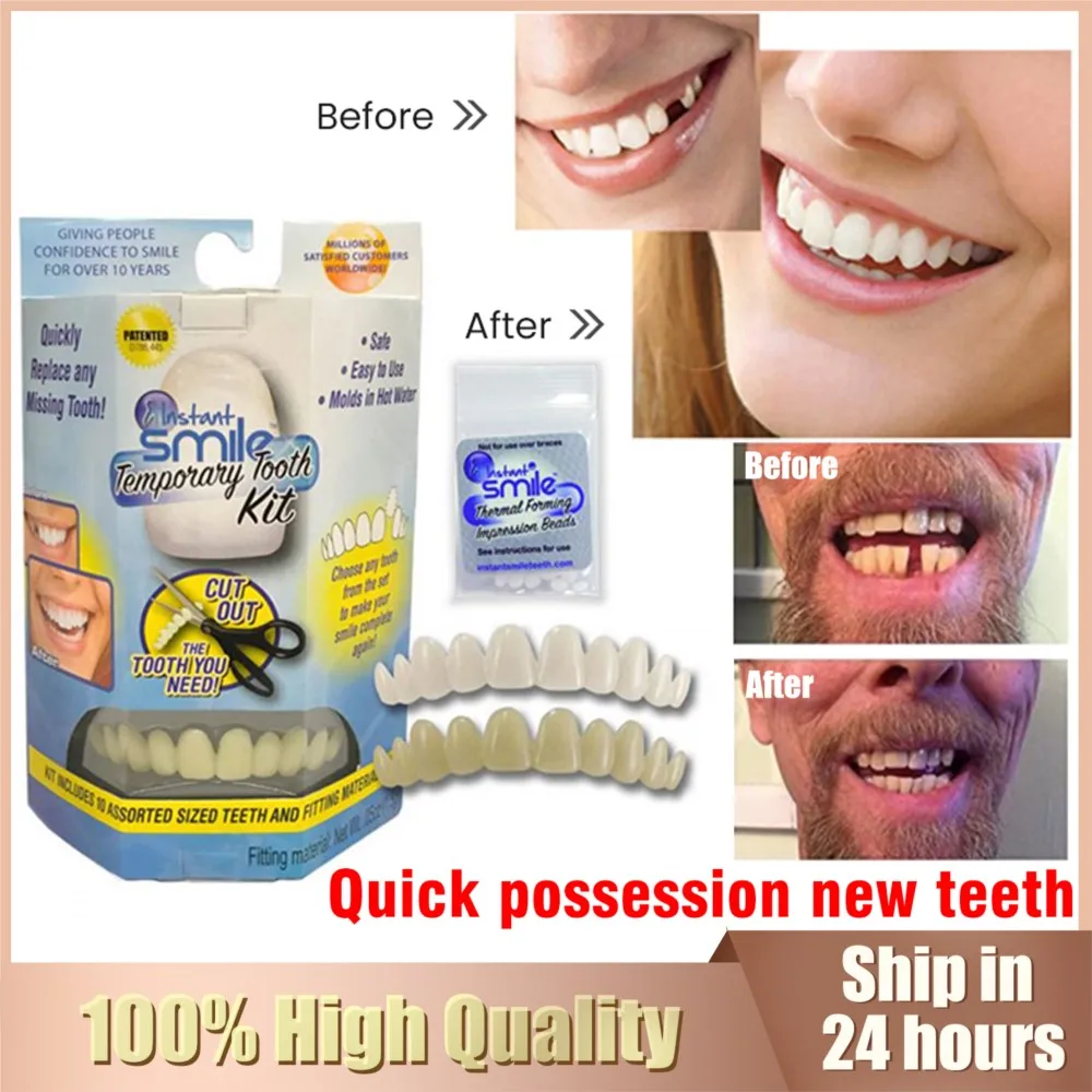 Falseteeth-Solid-High-Quality-False-Teeth-Beauty-Veneers-Temporary ...