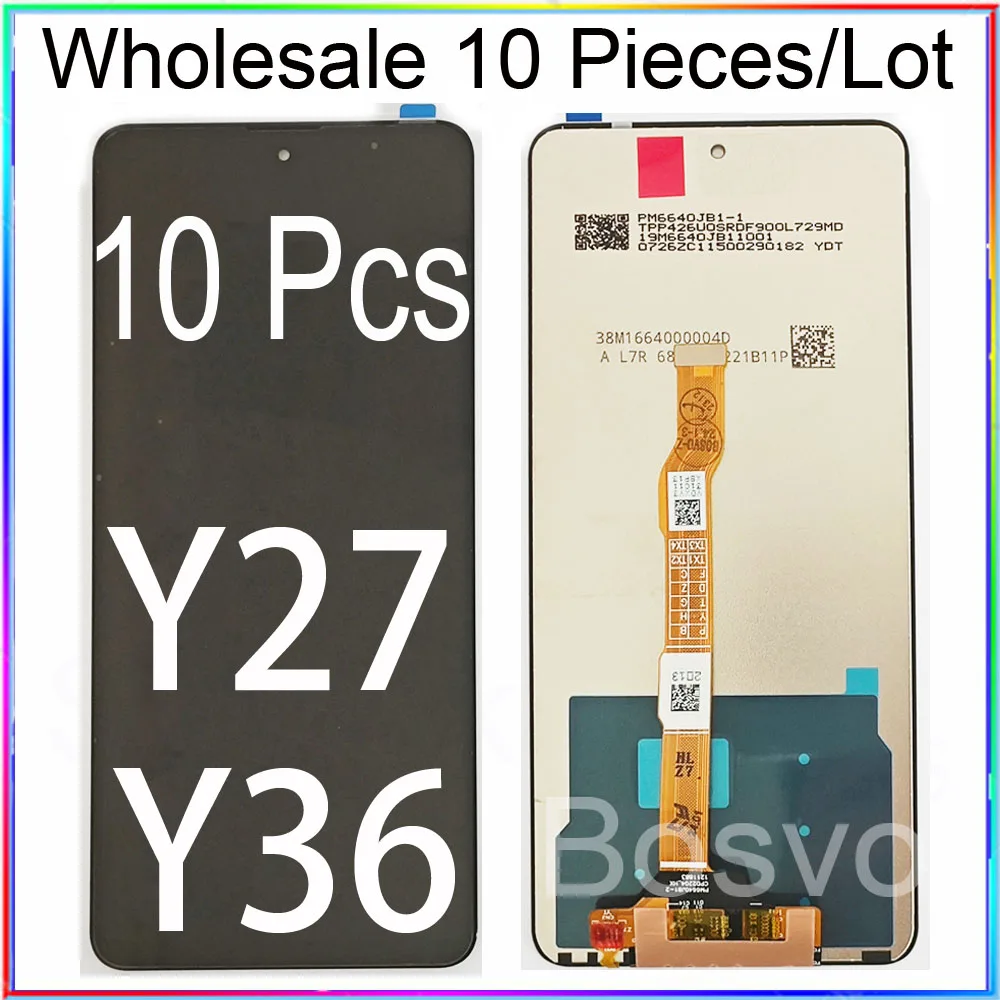 WholeSale 10 Pieces/Lot For Vivo Y36 Y27 Screen Display LCD With Touch ...