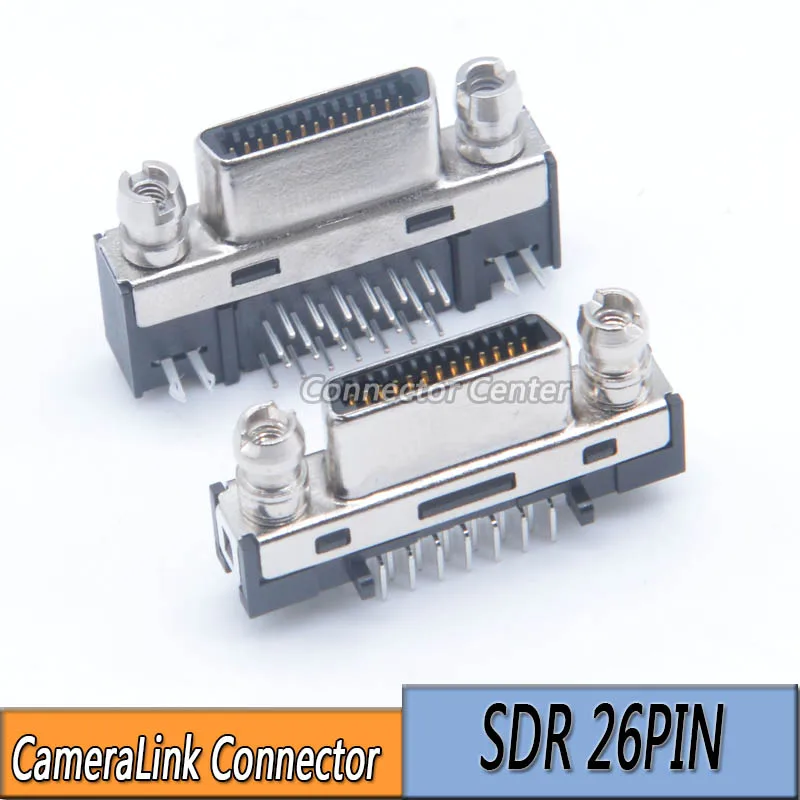 Sdr 26pin fêmea passo = 0.8mm (12226 5150 00fr) r/a scsi 26p conector fêmea para pwb| | - AliExpress