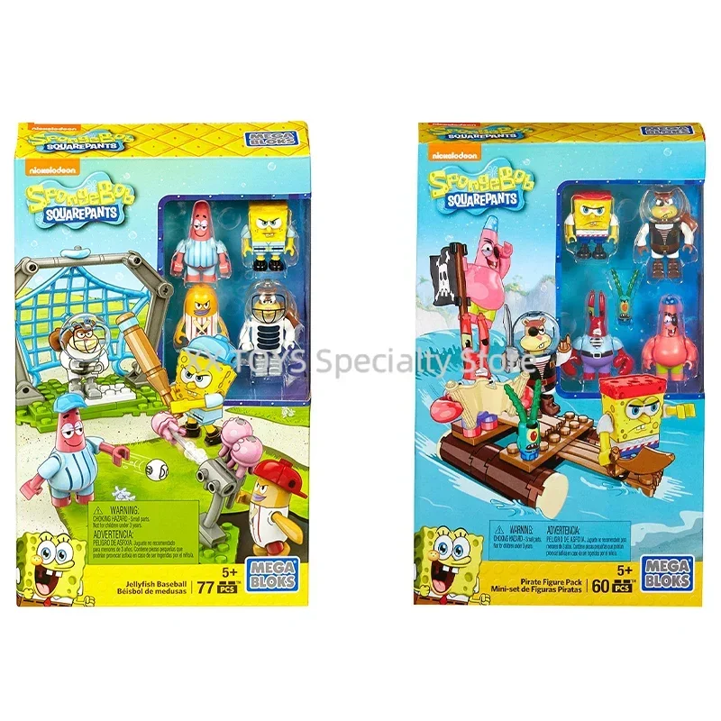 Mega Bloks SpongeBob SquarePants Pirate Figure Pack: The Ultimate ...