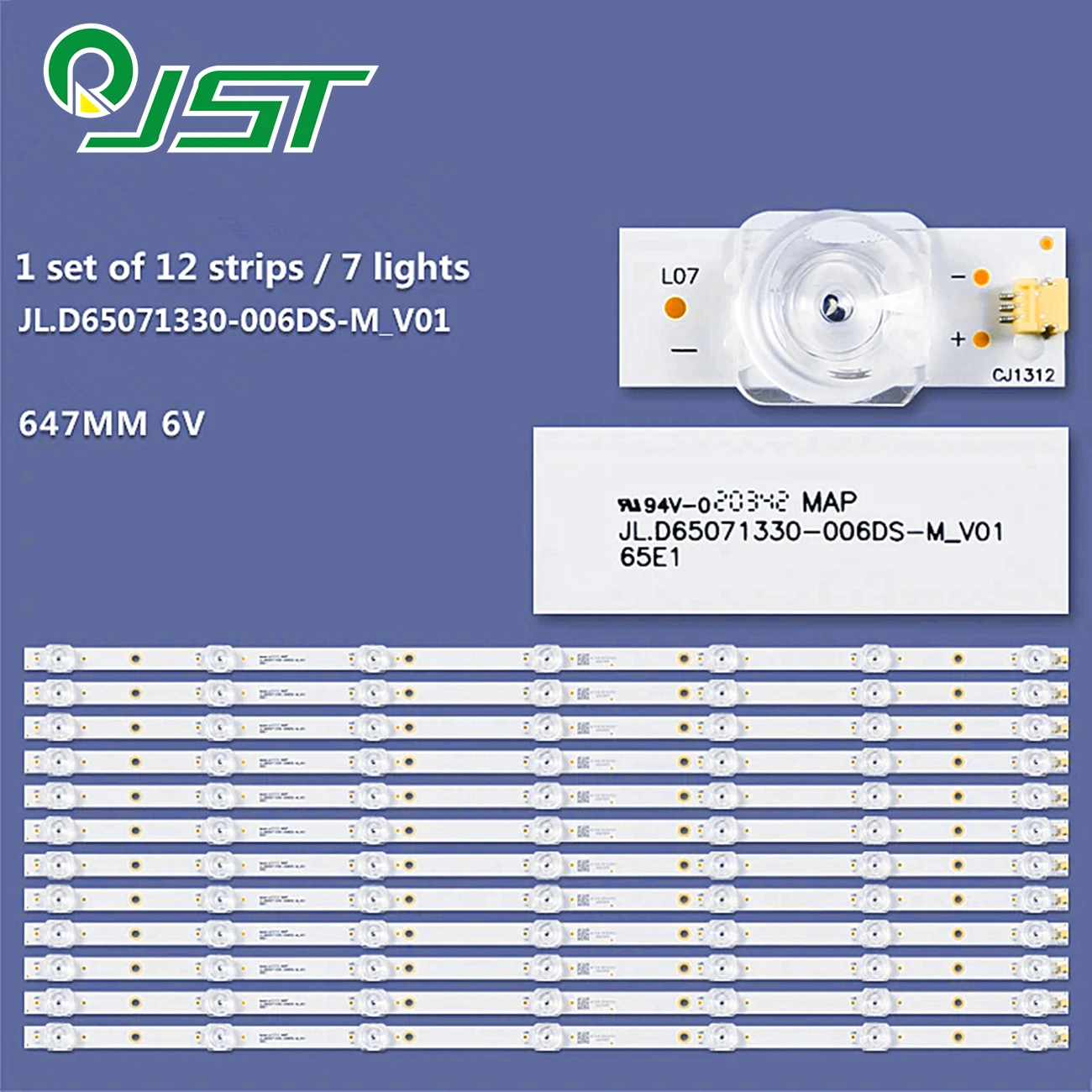 12pcs EC65E1A ES65E1A PTV65SS04X SMT65E1MUC2M1B1 CX650DLEDM LE-65E1 ...