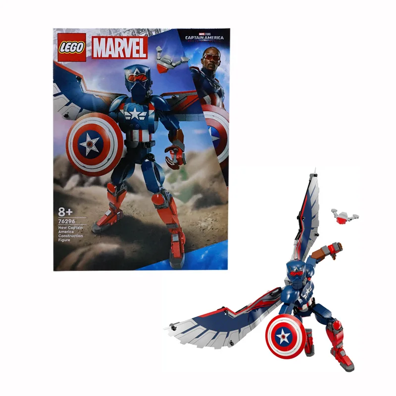 Lego Marvel Series 76296 New Captain America Model Children's ...