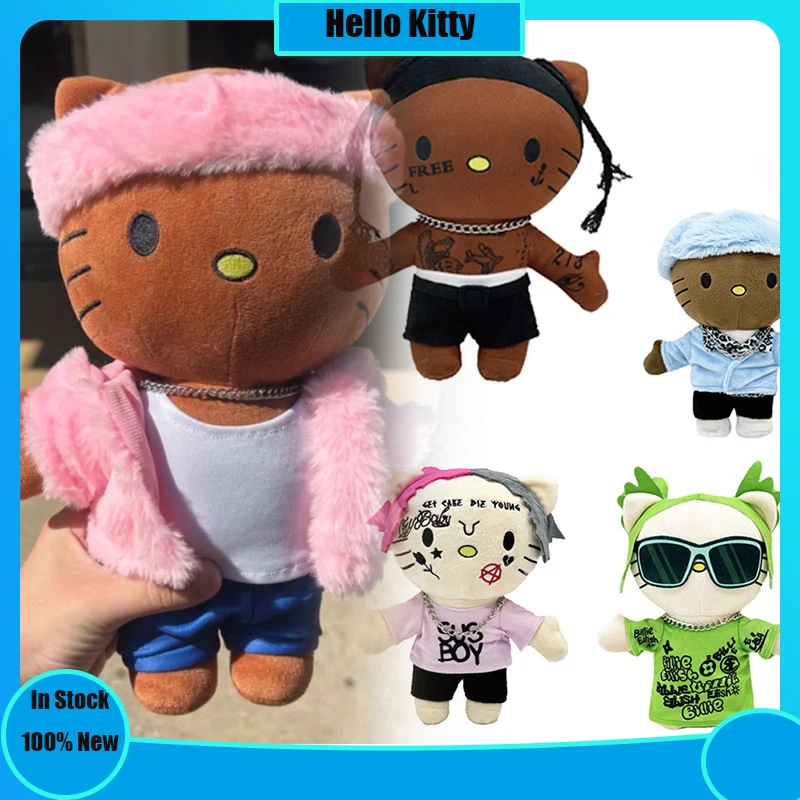 Miniso-Hello-Kitty-Plush-Travis-Scott-LIL-PEEP-Anime-Plush-Toy ...
