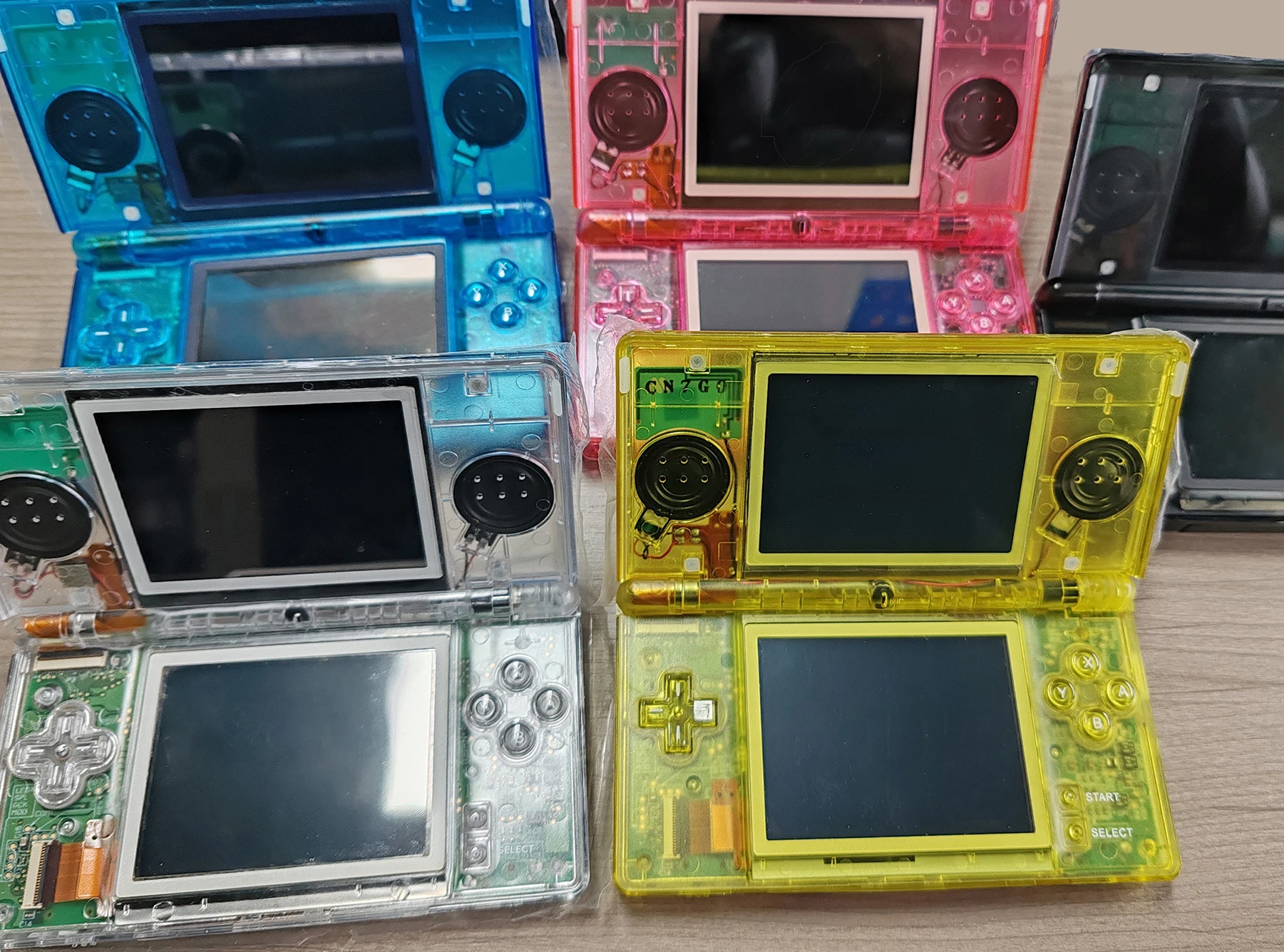 Stock for Nintendo DS Lite Game Console Clear Blue NDSL Gaming Console ...