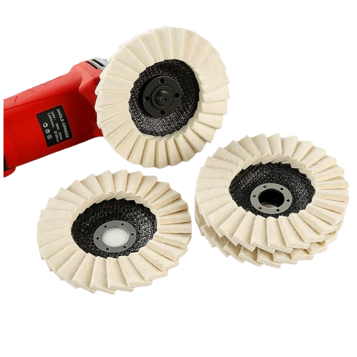 Angle grinder louver wool grinding disc 5‘125mm 4.5'115mm hole 22mm ...