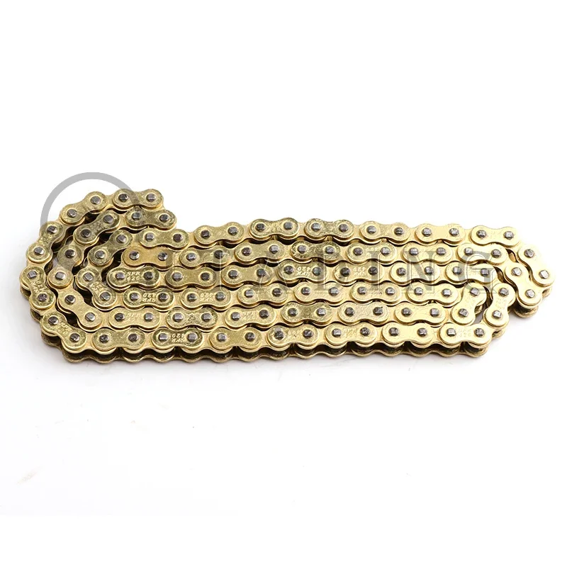 Gold-420-Chains-104L-110L-Links-Motorcycle-Drive-Chain-Link-For-50cc ...