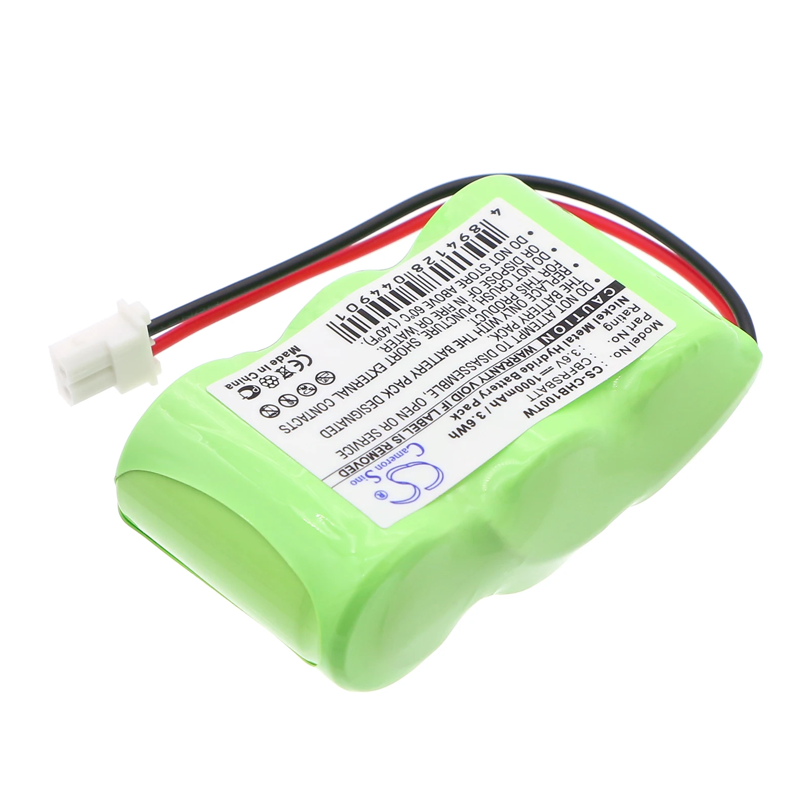 Ni-MH Two-Way Radio Battery for Chatter Box, 3.6V, 1000mAh, Compatible ...