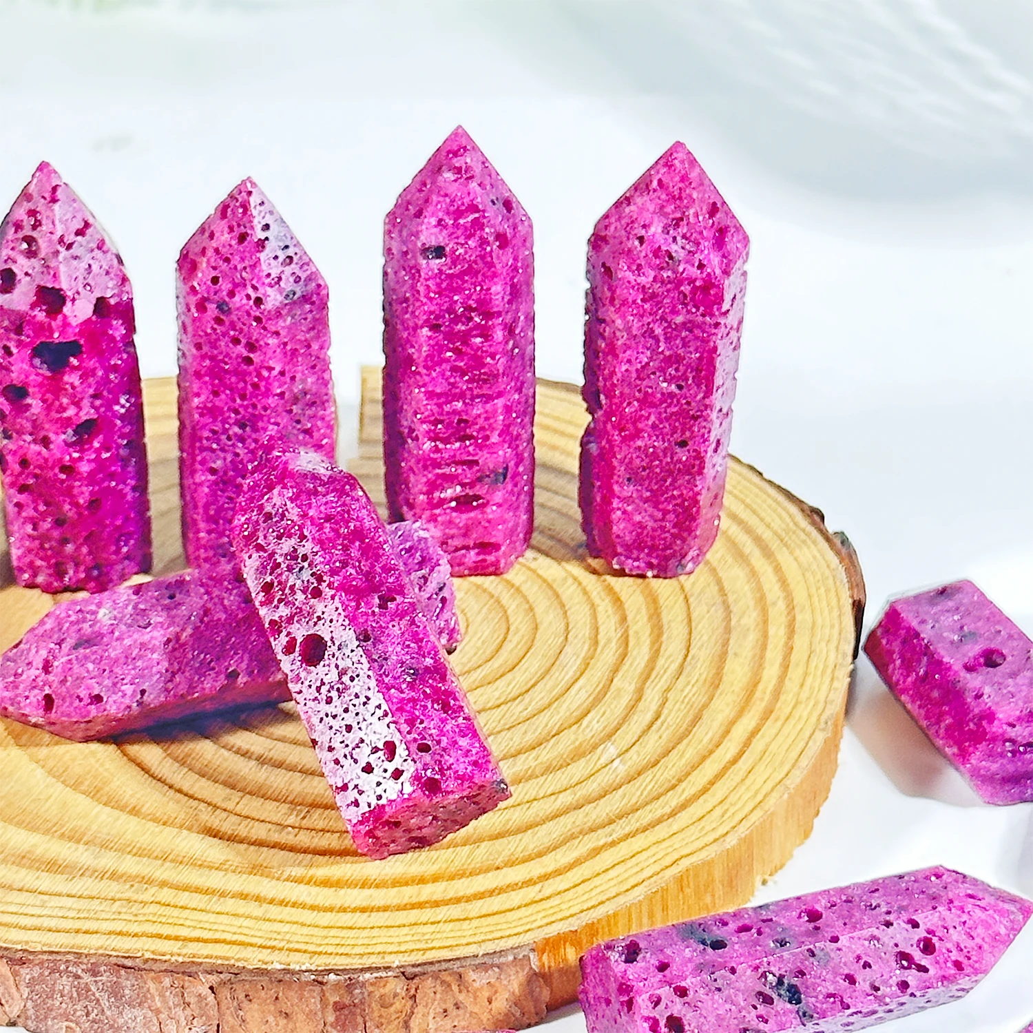 1PC-Random-Ruby-Point-Natural-Crystal-Point-Natural-Ruby-Tower-6 ...