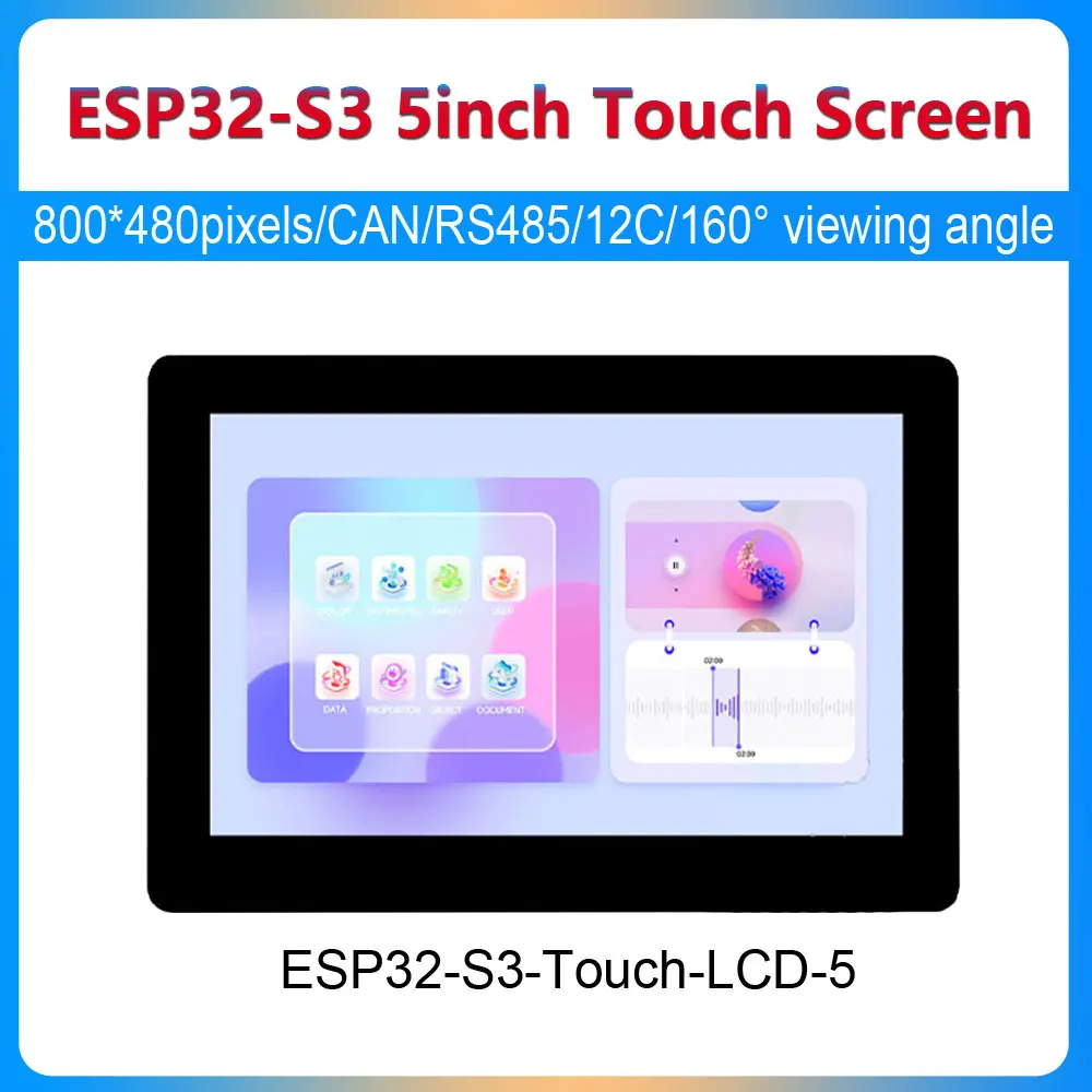 ESP32-S3-5inch-LCD-Captive-TouchScreen-Display-Development-Board-WIFI ...