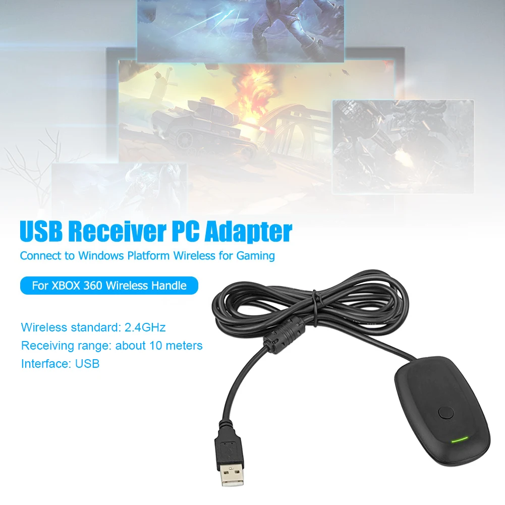 Profissional USB Receiver PC Adapter Game Accessaries Game Console ...