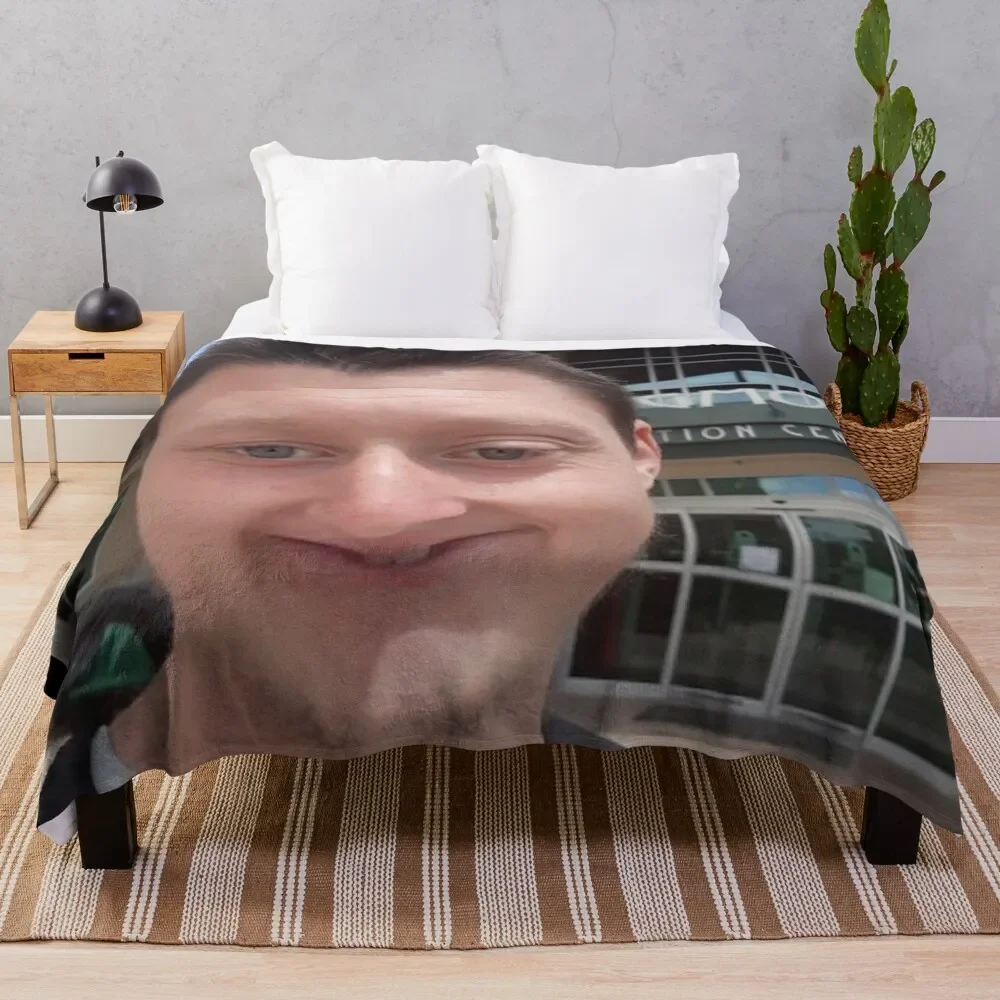 Daniel Larson selfie Throw Blanket Polar blanket Extra Large Throw ...