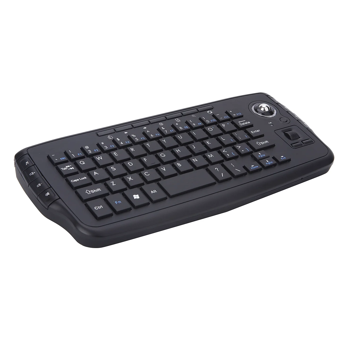 Wireless Mini Multimedia Trackball Keyboard