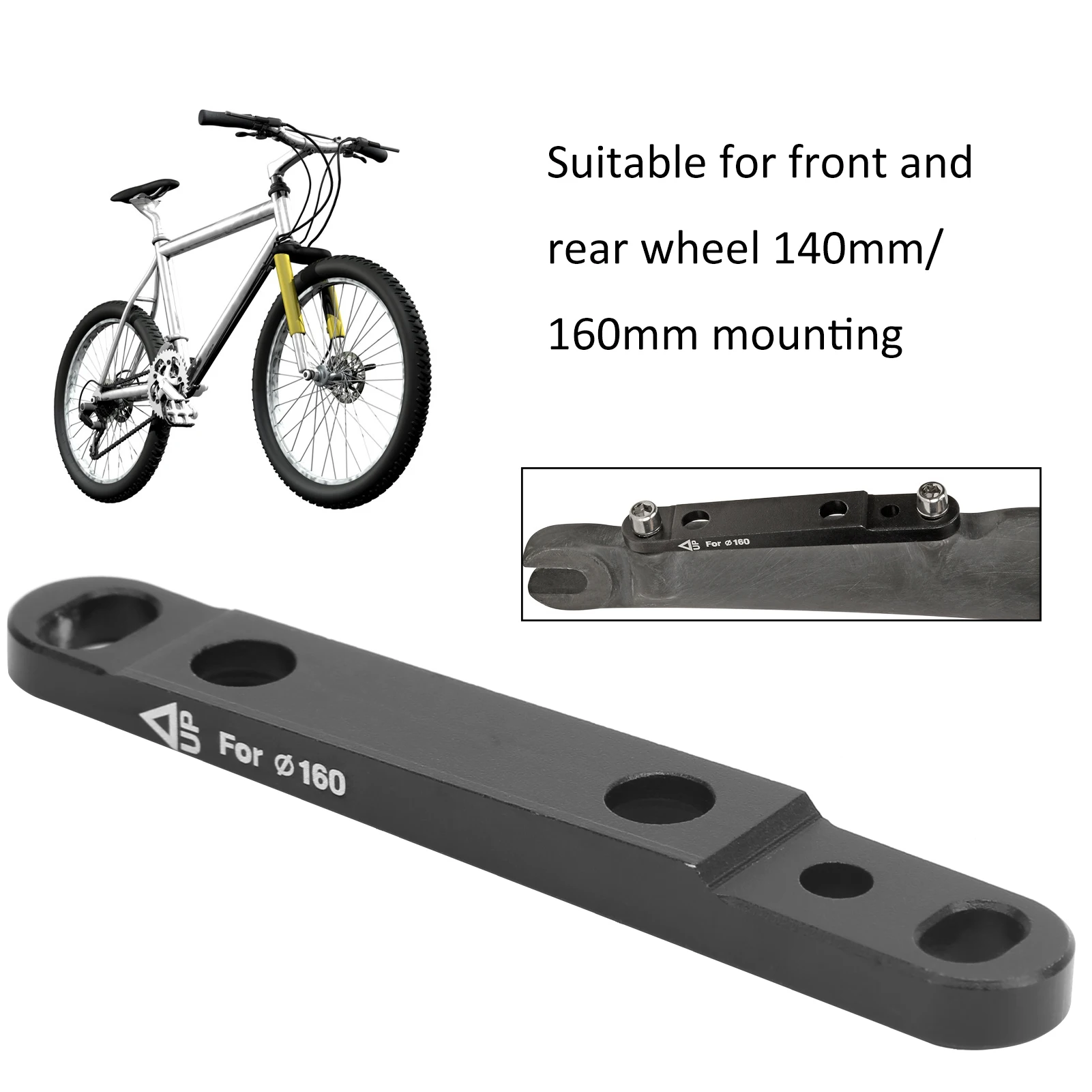 Flat-Mount-Disc-Brake-Adapter-Bike-Front-Fork-Disc-Brake-Bracket ...