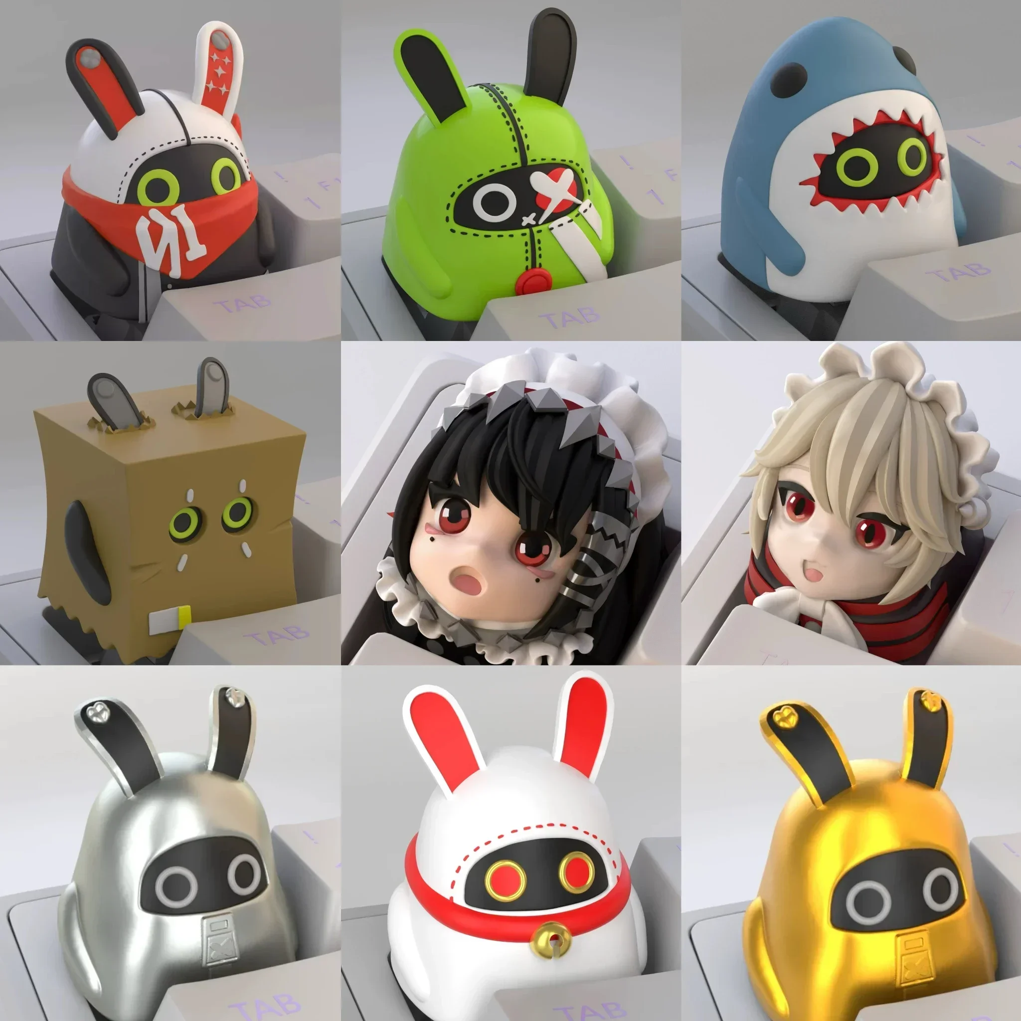 Zenless-Zone-Zero-Keycap-Custom-Ellen-Joe-Amime-Artisan-Keycap-Cute ...