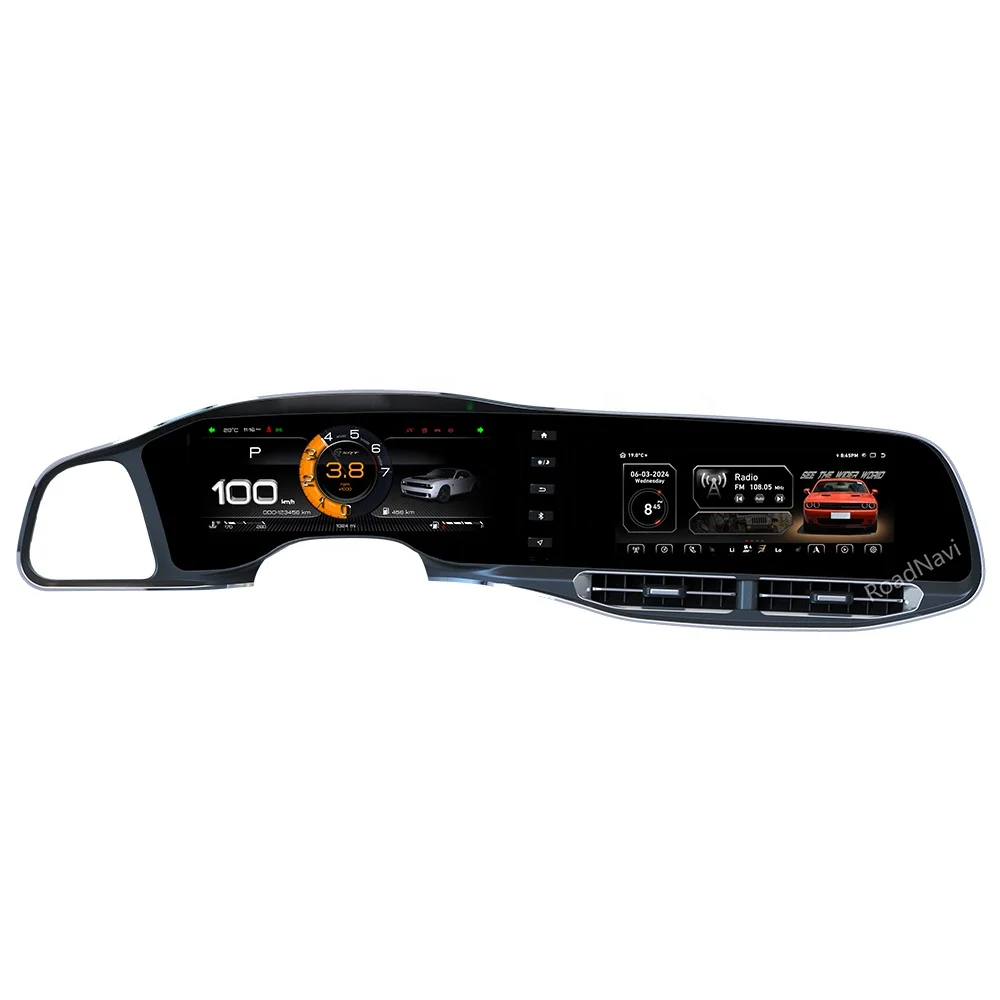 RoadNavi Auto Digital Speedometer for Dodge Challenger SRT Hellcat 2010 ...