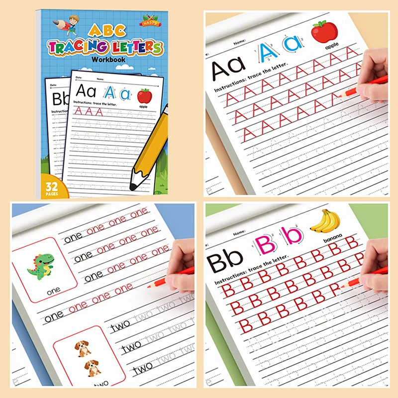 26 Alphabet Practicing Uppercase And Lowercase Letters English Coloring ...